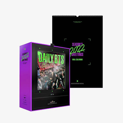 BTS - 2020 SEASON'S GREETING & WALL CALENDAR Set + Mouse pad - interAsia