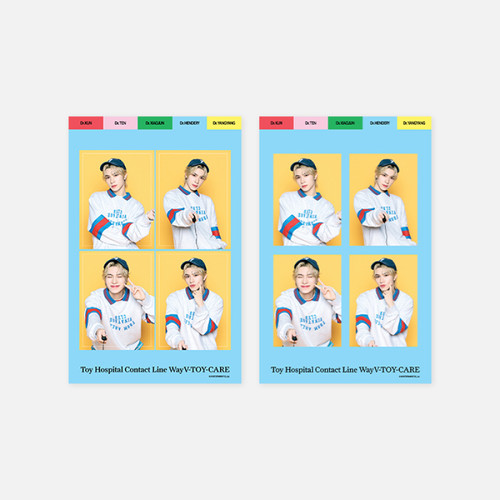 WayV - 2025 SM ARTIST SEASON’S GREETINGS OFFICIAL MD : 4 CUT PHOTO SET ...