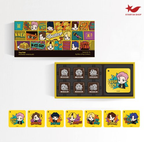 BTS - Tinytan Chocolate (butter) - interAsia