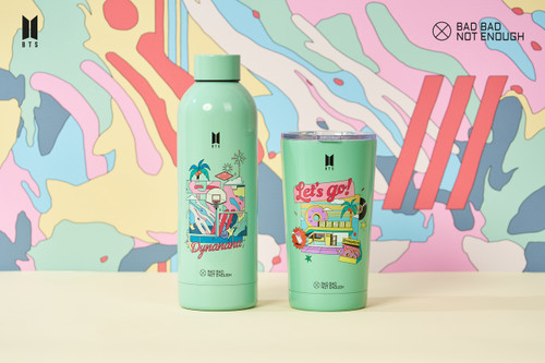 BTS - [BBNE BTS Dynamite Water Bottle] (Emerald Green) - interAsia