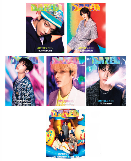 TOMORROW X TOGETHER (TXT) - JANUARY 2024 [DAZED] (RANDOM ver) - interAsia