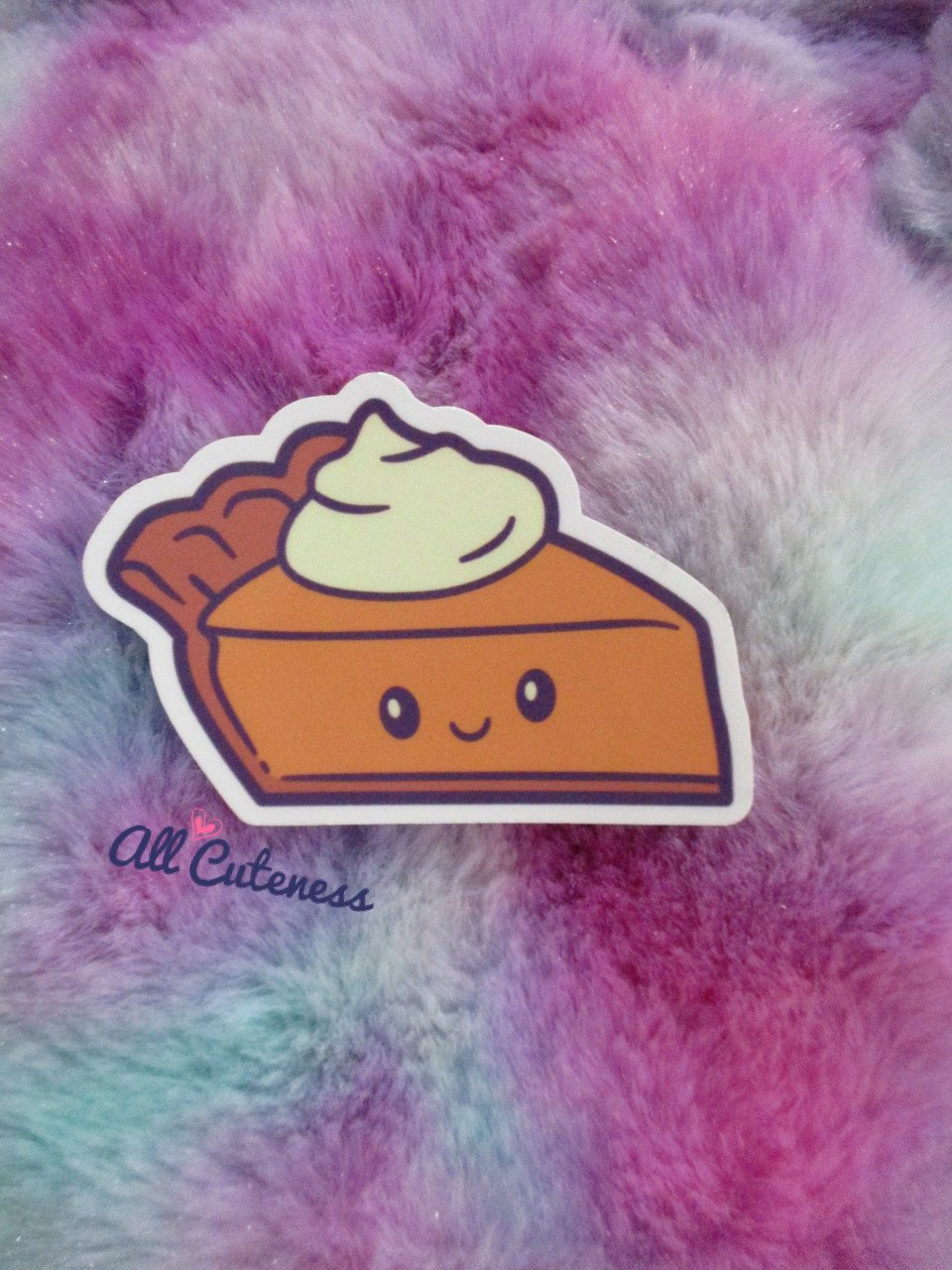 Pumpkin Pie Sticker - All Cuteness