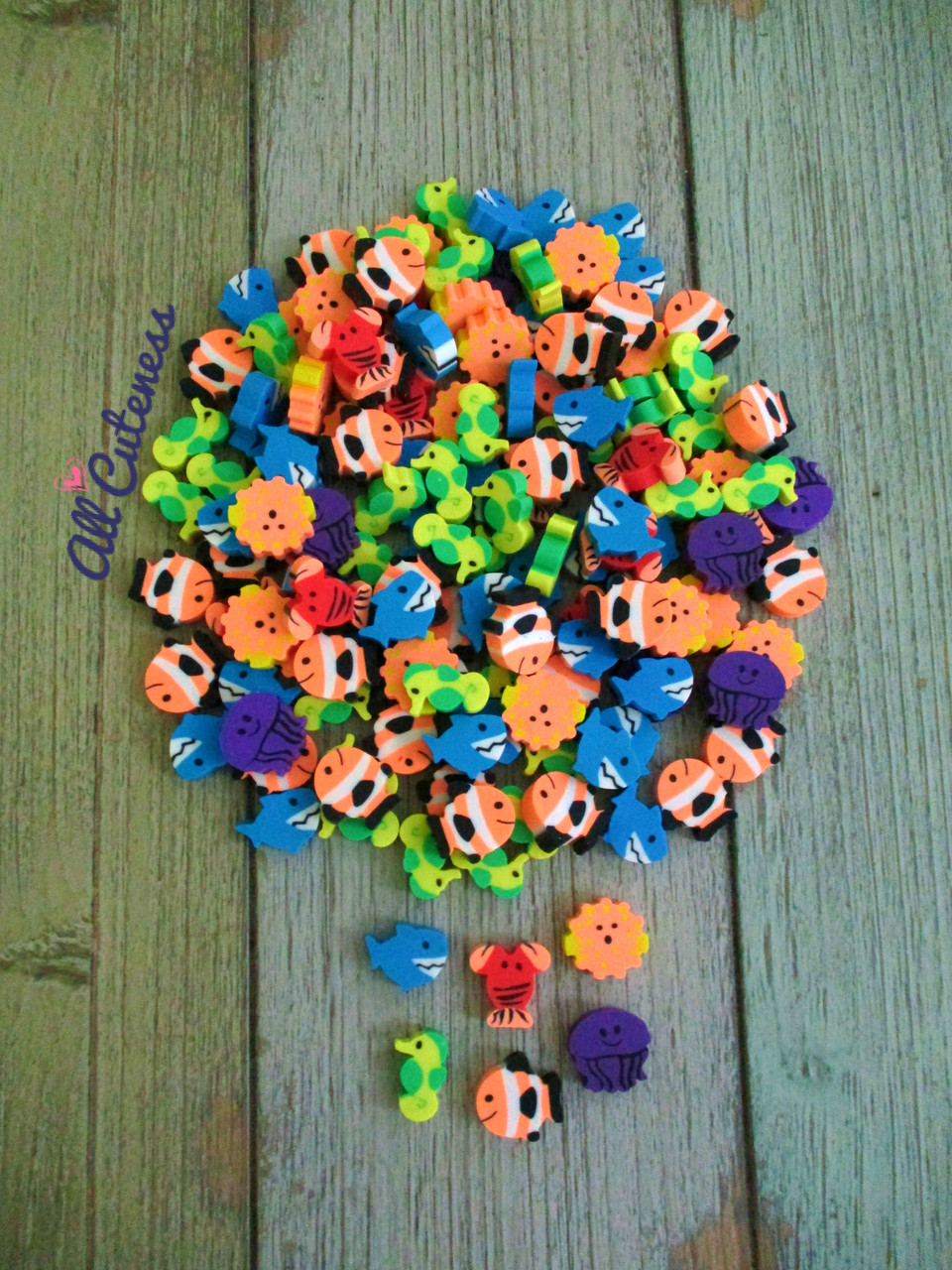 Cute Mini Erasers - All Cuteness