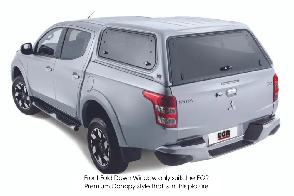 EGR Auto - EGR Front Drop Down Window - Suits all EGR Canopies EGR Auto - EGR Front Drop Down Window - Suits all EGR Canopies