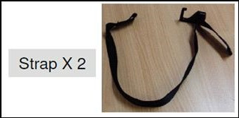 EGR Auto - Replacement Front Roll-Up Strap Kit for EGR STC - 1 Pair