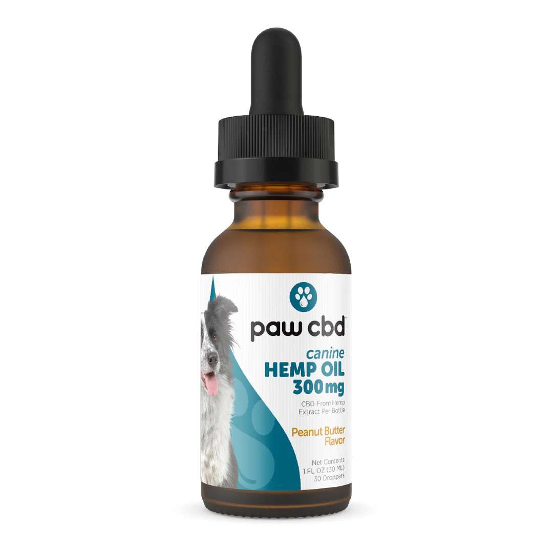 Paw CBD Tincture Peanut Butter 30ml – Broad Spectrum, THC-Free Dog Wellness
