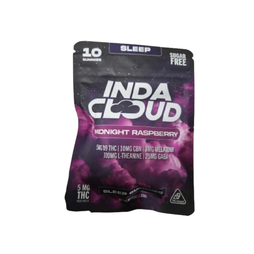 Indacloud D9/CBN Sugar-Free Sleep Gummies – Elderberry | 5mg Delta-9 ...