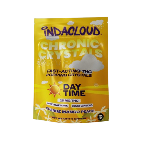 Indacloud D9 Nano Chronic Crystals – Orange Mango Peach | 25mg Daytime ...