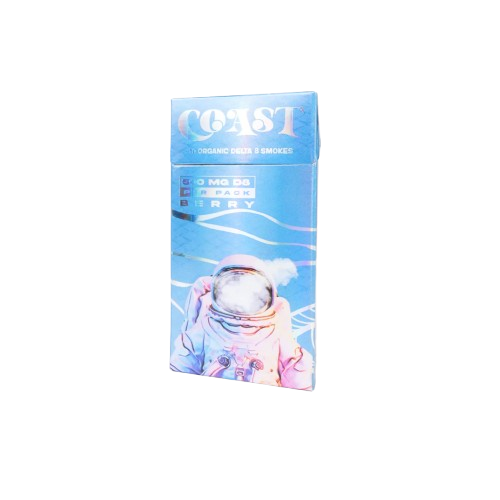 Coast Delta 8 Smokes – Berry | Fruity, Smooth Hemp Prerolls for Chill Vibes