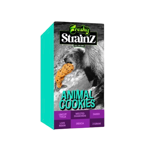 Freshy THCA Live Resin Disposable 2g – Animal Cookies Indica Vape