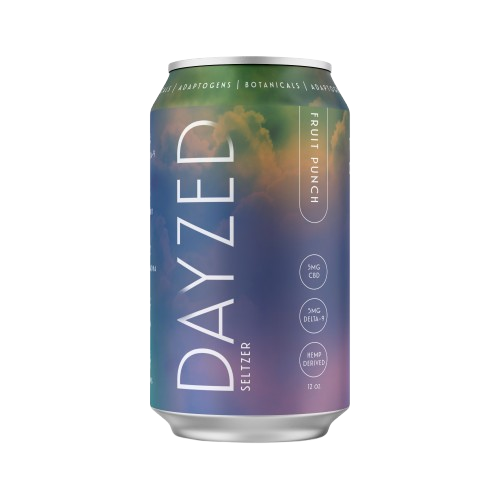 Dayzed Delta 9 THC & CBD Seltzers 5mg:5mg – Mushroom-Infused Relaxation ...