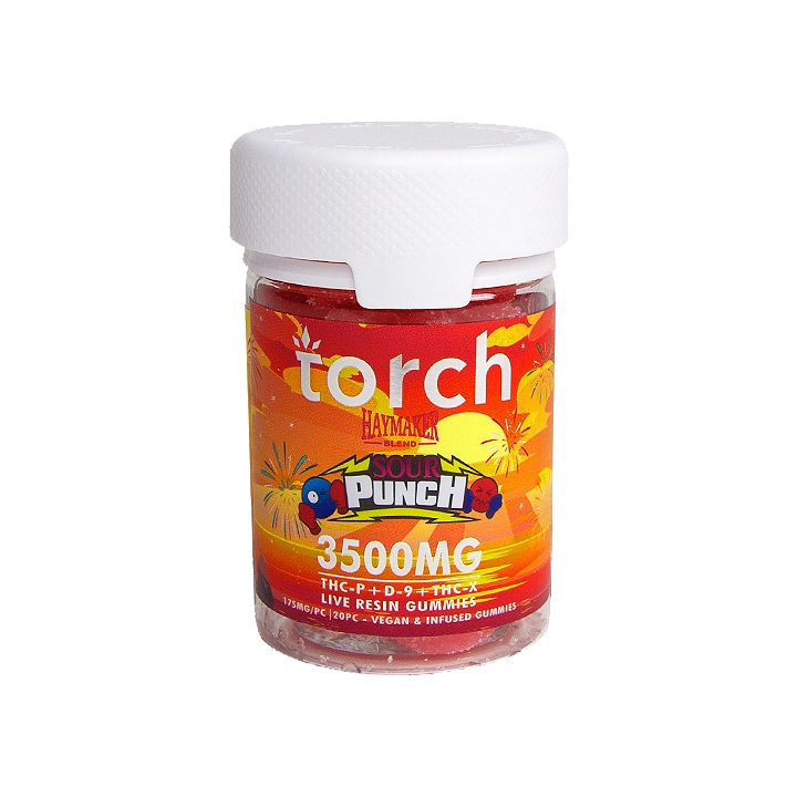 Torch - D9 Live Resin Haymaker Gummies - 3500mg - 20ct