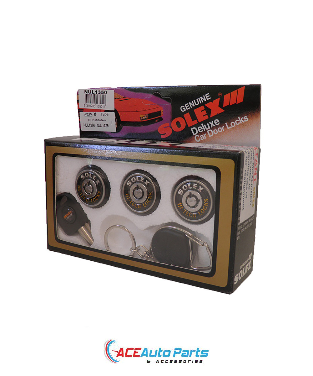 Solex Anti Theft Door + Boot Lock Set for Holden Torana LH LX UC