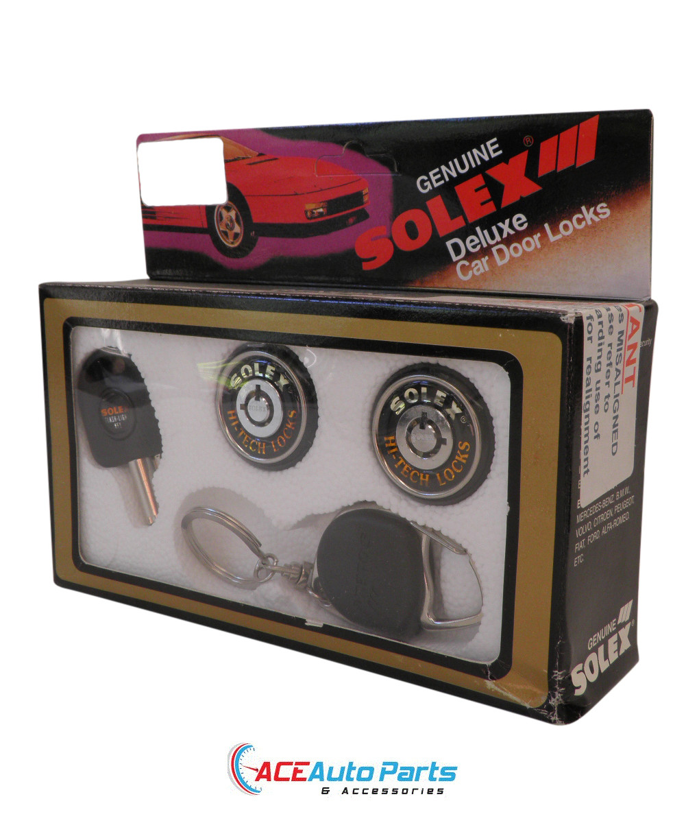 Solex Anti-Theft Door Lock Set for Ford Festiva WA 10/91 to 03/1994
