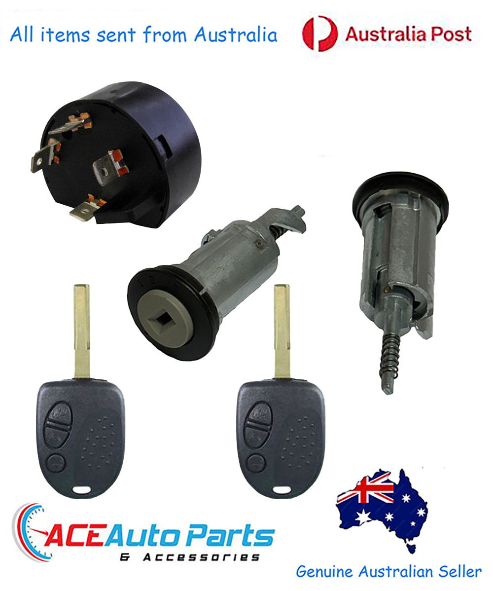 Ignition Barrel + Keys + Switch For Holden Commodore VR + VS.