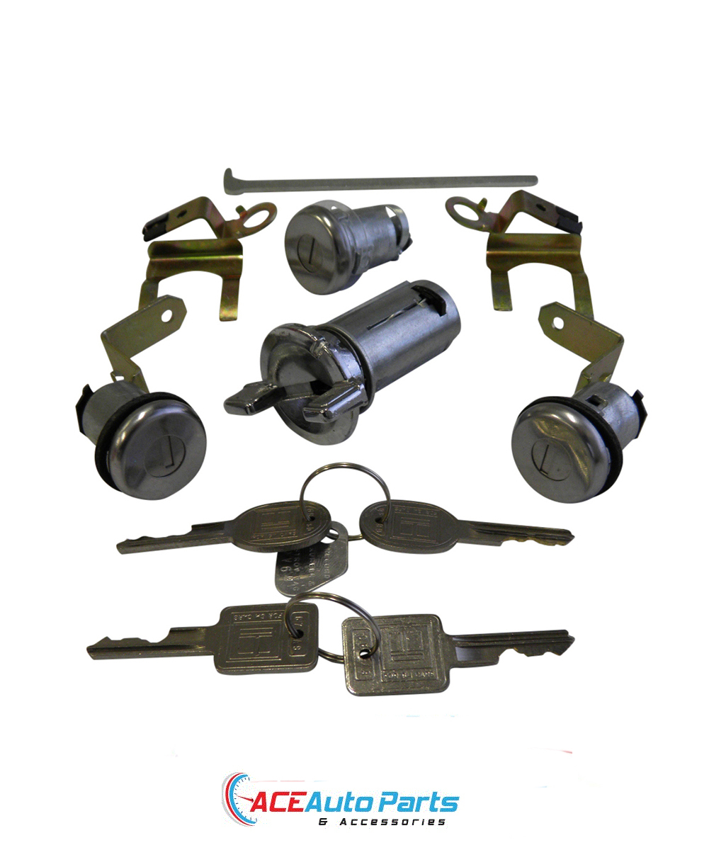 Ignition Barrel + Door Locks + Boot Lock Set For Holden Torana LJ LH LX