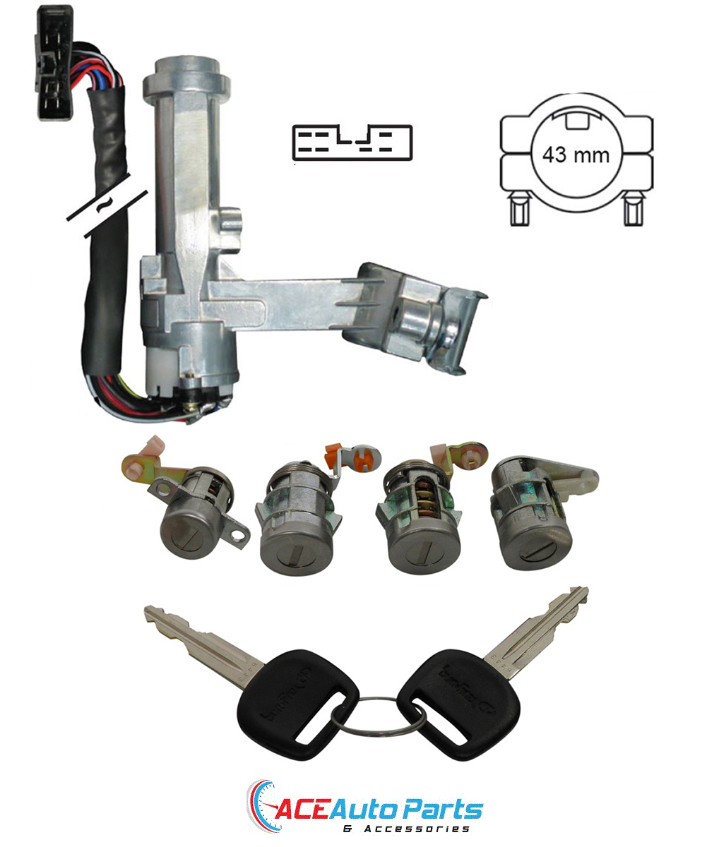 Ignition Housing + Lock Set + Switch For Toyota Hiace 1996-2004
