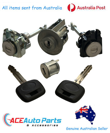 Ignition Barrel + Door Locks Set for Toyota Hilux GGN15R, GGN25R ...
