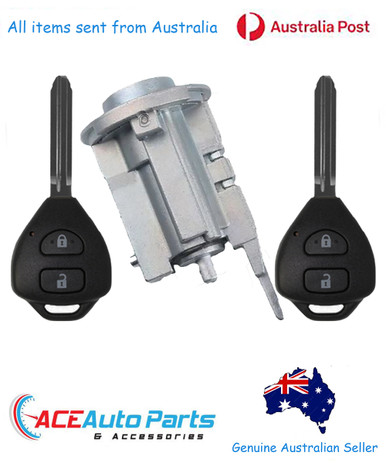 Ignition Barrel + Keys for Toyota Hiace 200 Series 2004 to 2019
