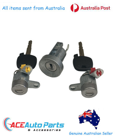New Ignition Barrel + Door Locks Set For Holden Rodeo TF.