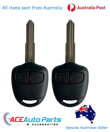 New Complete Keys (2) For Mitsubishi Triton ML + MN 2006-2015