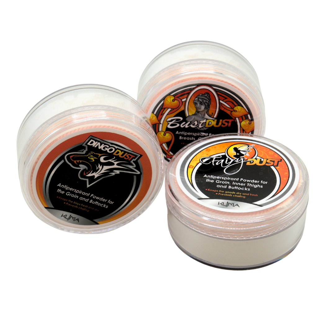 Bust Dust Antiperspirant Powder - Breasts and Chest - Klima Health ...