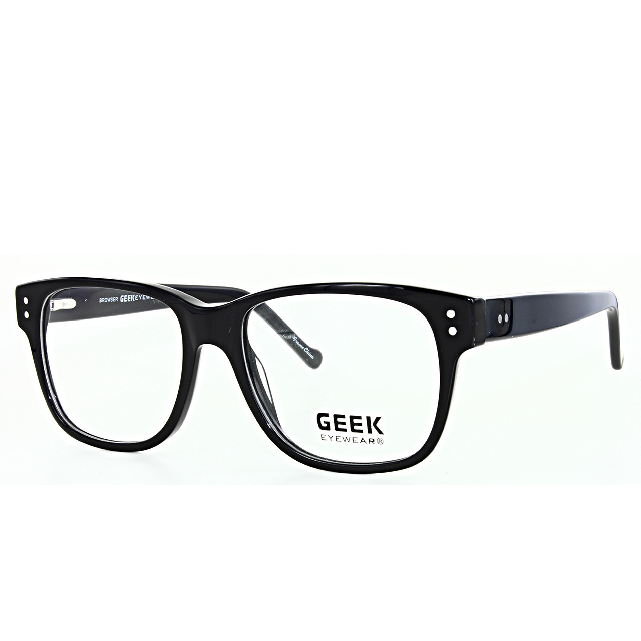 Stylish Designer Rx Eyeglasses GEEK BROWSER | Computer Glasses