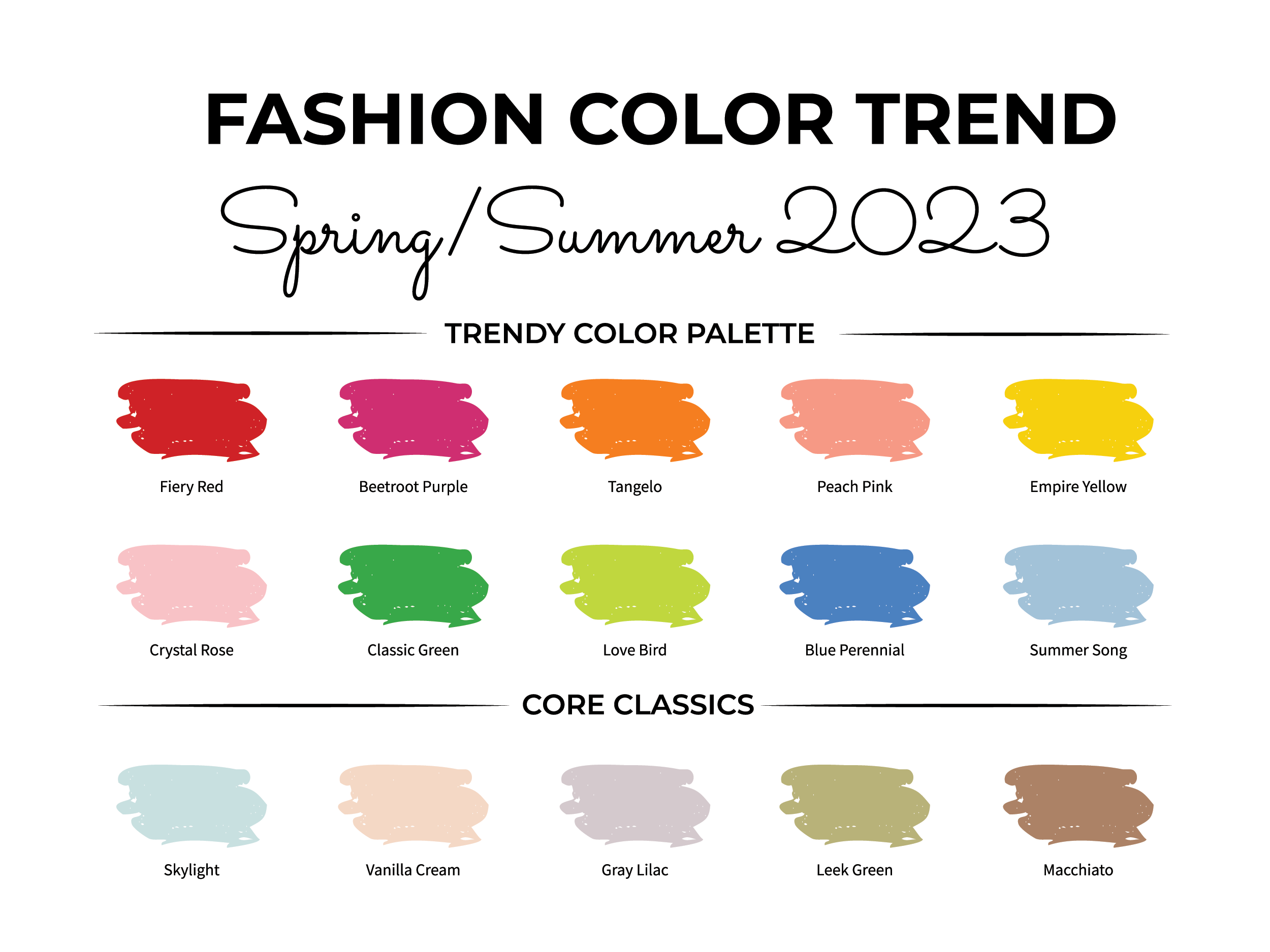 Fashion Color Trends For Spring | Summer 2023 - GEEK EYEWEAR®