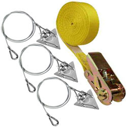 (4ST-RB-6) Root ball steel arrowhead anchor kit