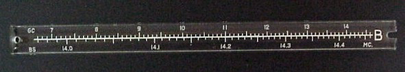 National HRO-50 Dial Scale for B Band PN P136-2 - Nationwide Radio & Eq ...