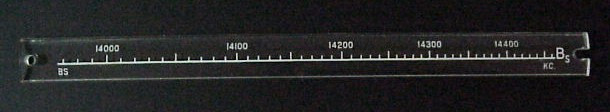 National HRO-50 Dial Scale for B Band Spread PN P136-6 - Nationwide ...