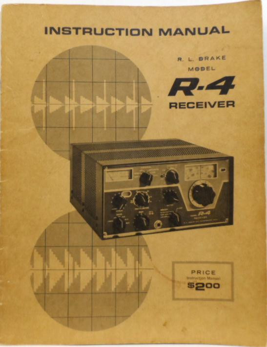 RL Drake R-4 ORIGINAL Instruction Manual #9