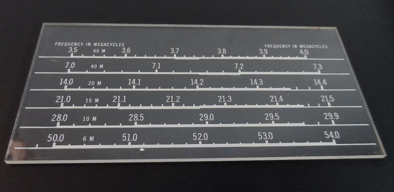Hallicrafters SX-140 Original NEW Dial Scale