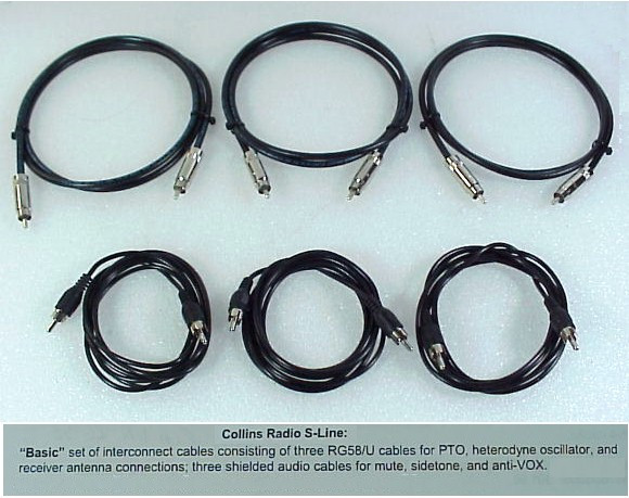 Collins Premium S-Line Cable Set for 75S & 32S Series Radios With ...