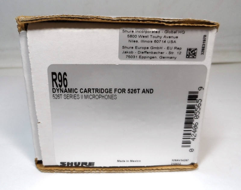 Shure 526T & 550L NEW R96 Dynamic Microphone Element Cartridge