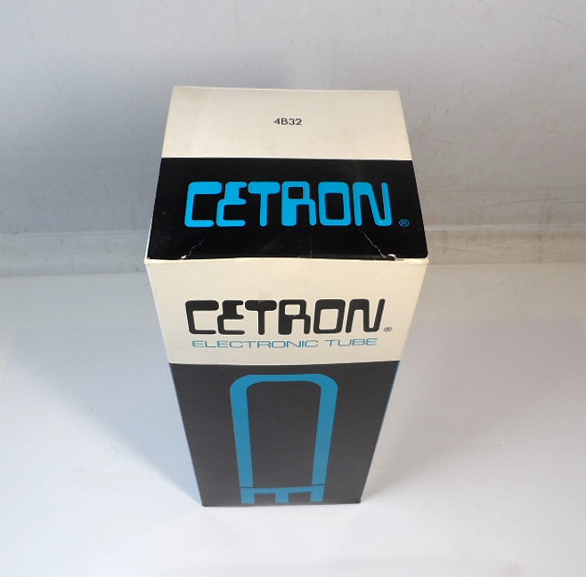 Cetron Pair of 4B32 Rectifier Tubes for the Collins KW-1 and Johnson KW ...