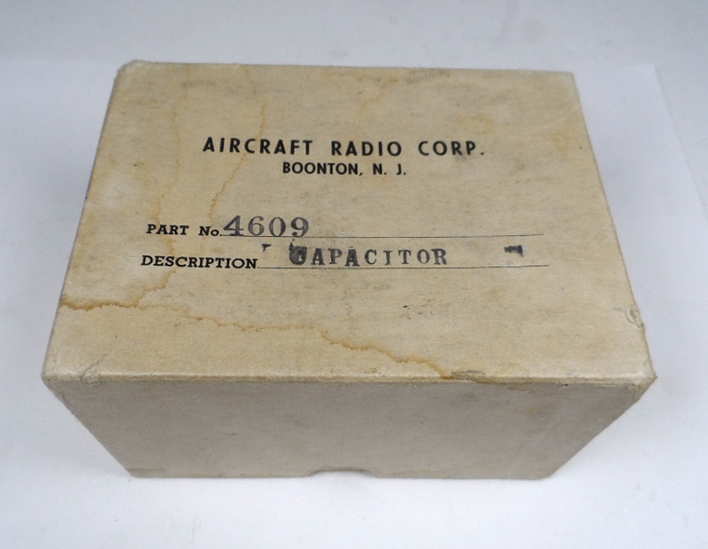 Aircraft Radio Corp 4609 Air Variable Capacitor 3, 106 pF Sections with ...