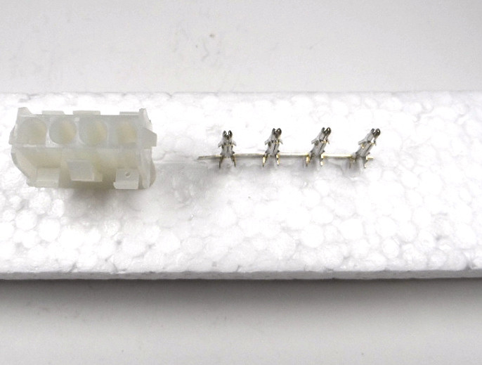 Ten-Tec 13.8 VDC 4 Pin Jack on Radio for Power Cord Connector to Plug ...