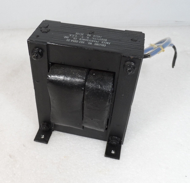 Collins 30S-1 Amplifier Step Down Transformer T-101, Primary, 105 v ...