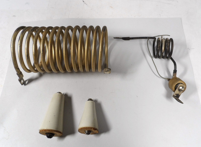 EF Johnson Viking Valiant Transmitter Tank Coil Set in Excellent Condition