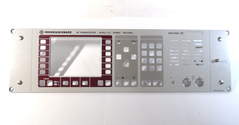 Rohde & Schwarz XK-2100L Transceiver Front Panel
