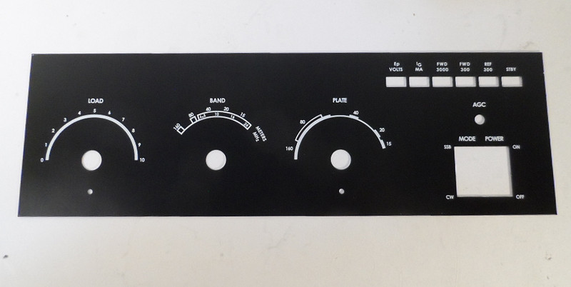 RL Drake L7 Amplifier New Front Panel Late Style