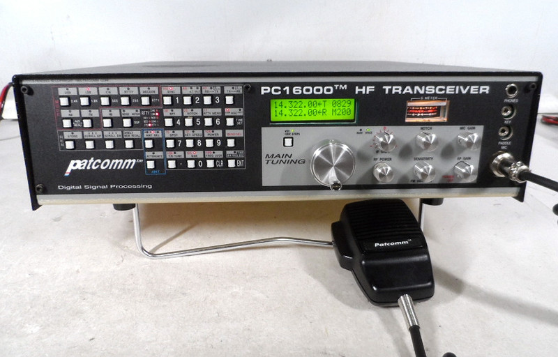 Patcomm PC-1600 HF DSP Transceiver 1998 Vintage with Original Patcomm ...
