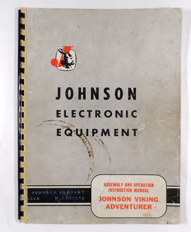 EF Johnson Viking Adventurer Original Assembly & Operation Instruction ...