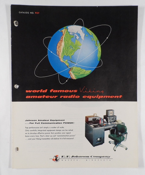EF Johnson Catalog Number 957 Featuring the Desk Kilowatt, 500, Valiant ...