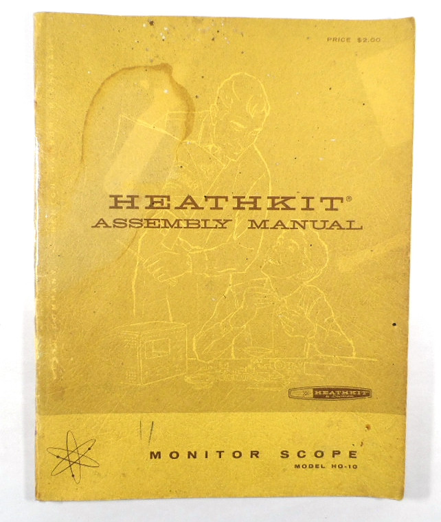 Heathkit HO-10 Monitor Scope Original Assembly & User Manual #5