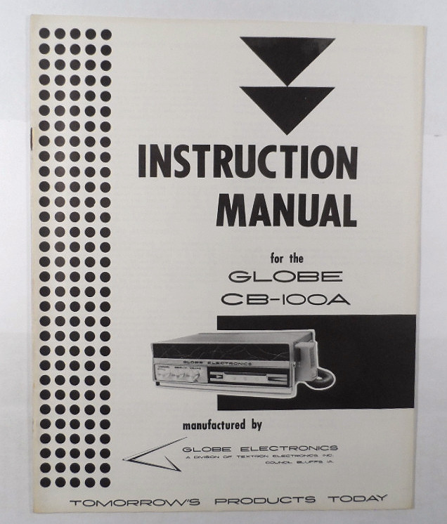 Globe Electronics CB-100A Citizens Band Broadcaster ORIGINAL ...