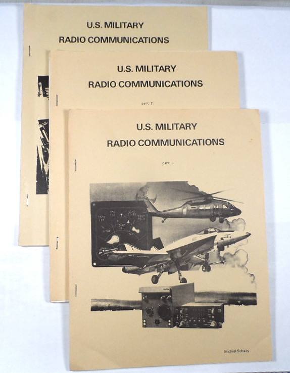 U.S. Military Communications Three Book Set by Michiel Schaay