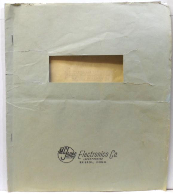 M.C. Jones Electronics Co. MicroMatch 260 Series RF Power & SWR Meter ...