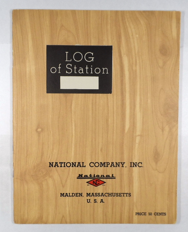 National RARE Original Log Book (Unused) Featuring the HRO-60, NC-183D ...